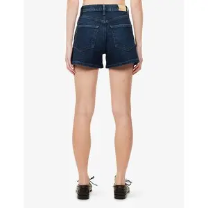Paige Dani A-line Denim Shorts - Visage