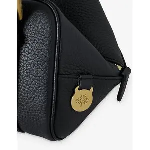 Mulberry Small Leather Boston Tote Bag - Black