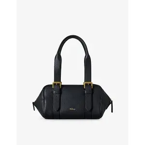Mulberry Small Leather Boston Tote Bag - Black