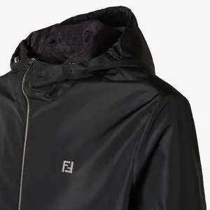 Fendi Ff Logo Tech Fabric Blouson