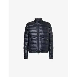 Moncler Acorus Short Shell-down Jacket - Blue