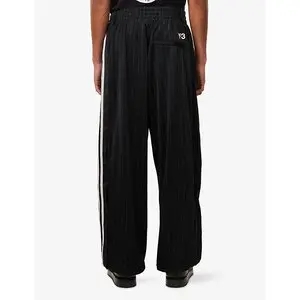 Y3 Logo-print Basketball Woven Jogging Bottoms