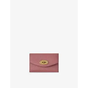 Mulberry Darley Folded Multi-card Leather Wallet - Pink Scrumpy