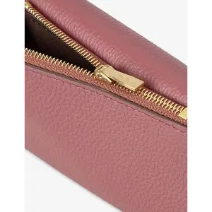 Mulberry Darley Folded Multi-card Leather Wallet - Pink Scrumpy