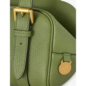 Mulberry Small Leather Boston Tote Bag - Fern