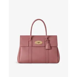 Mulberry Bayswater Leather Tote Bag - Pink Scrumpy
