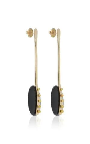 LISA EISNER Jade Teardrop Earring