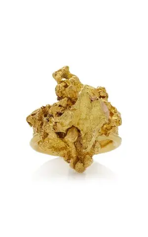 LISA EISNER Appolo Nugget Ring - Gold