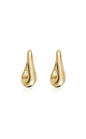 ISABEL DELGADO 14k Gold Maria Small Hoop Earrings - Yellow
