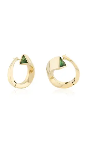 ISABEL DELGADO 14k Gold Catalina Earrings - Yellow