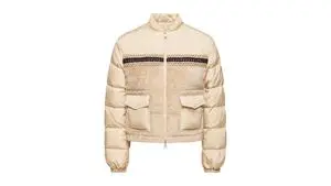 Moncler Achillee Zipper Jacket - Camel