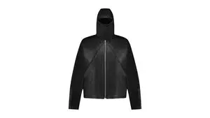 FLANEUR Leather Balaclava Jacket