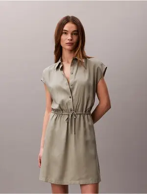 Calvin Klein Tencel Mini Dress