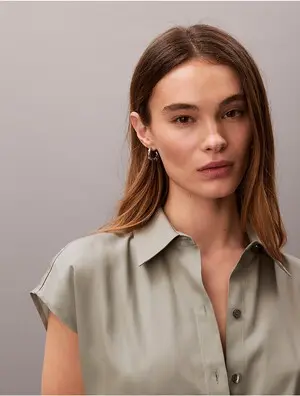 Calvin Klein Tencel Mini Dress