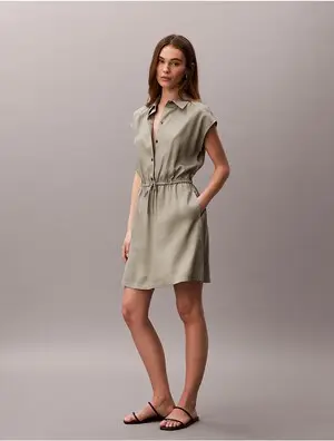 Calvin Klein Tencel Mini Dress