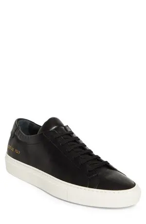 COMMON PROJECTS Achilles Premium Sneaker - Black/white