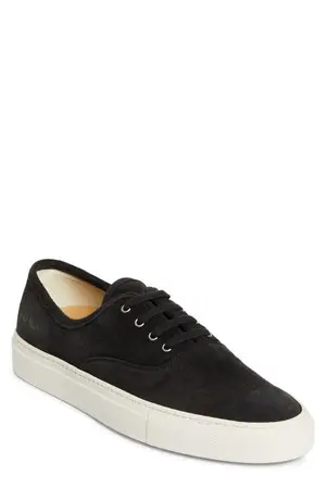COMMON PROJECTS Four Hole Slip-on Sneakers - Black