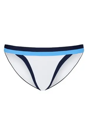 MILLY Positano Colorblock Bikini Bottom