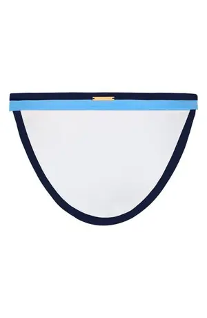 MILLY Positano Colorblock Bikini Bottom