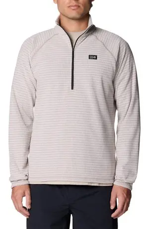 Mountain Hardwear Summit Grid Half-zip - City Fog