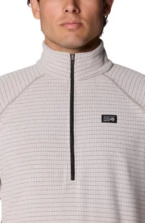 Mountain Hardwear Summit Grid Half-zip - City Fog