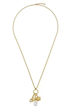 Ted Baker London Isadora Charm Pendant Necklace