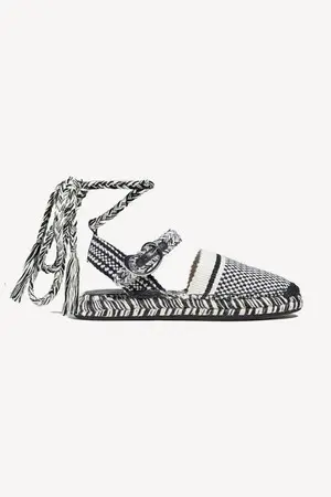 AMAMBAIH Amambaih Amparo Espadrilles Ivory-black