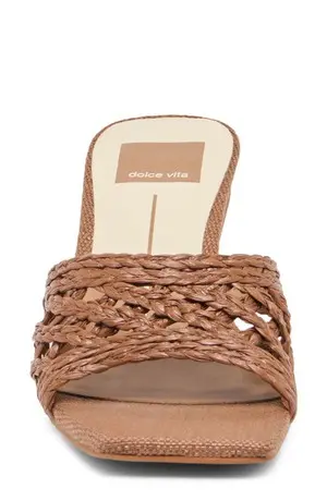 Dolce Vita Bowen Sandal - Cognac Raffia