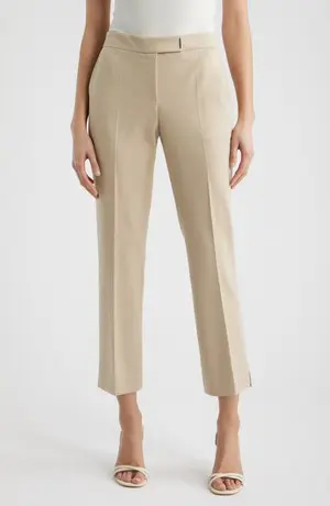 BOSS Tapria Slim Fit Crop Pants