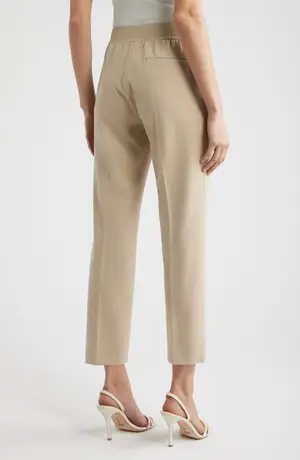 BOSS Tapria Slim Fit Crop Pants