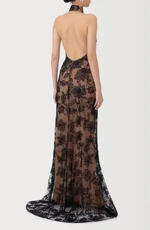 SAU LEE Adelaide Beaded Gown