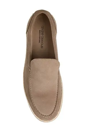 Andre Assous Angelo Moc-toe Loafer - Sand Suede