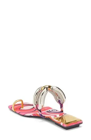 Jeffrey Campbell Guilded-2 Toe Loop Sandal