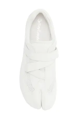Jeffrey Campbell Planeta Split Toe Sneakers - White Combo