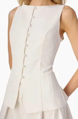 Cami Nyc Oakley Lace Trim Minidress