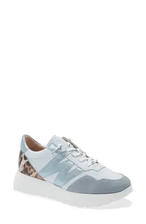 WONDERS Platform Lace-up Sneaker - Aura/aura