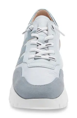 WONDERS Platform Lace-up Sneaker - Aura/aura