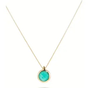 DEAN DAVIDSON Ipanema Doublet Pendant Necklace - Banyan Green