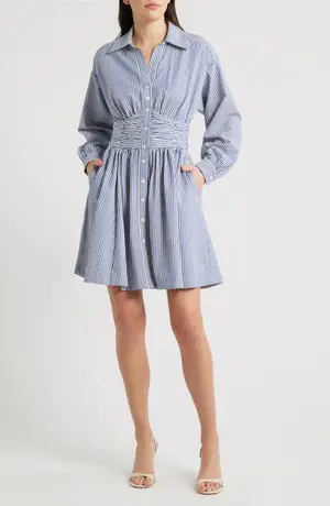 Julia Jordan Stripes Dresses For Women