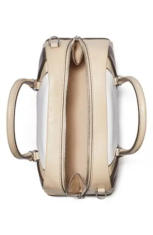 Tory Burch Small Moto Quilt Leather Bowler Bag