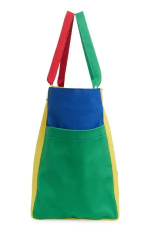 MARKET Smiley Colorblock Tote Bag
