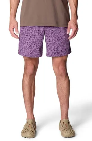 Mountain Hardwear Stryder Drawstring Shorts - Vervain Terrain Print