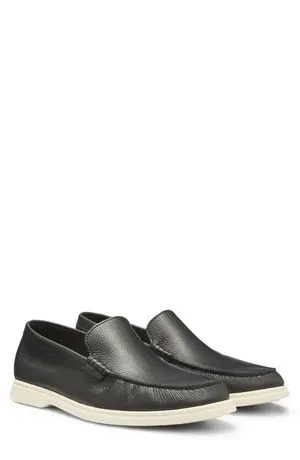 BOSS Sienne Moc Toe Slip-on Sneaker - Black