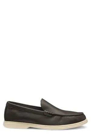 BOSS Sienne Moc Toe Slip-on Sneaker - Dark Brown