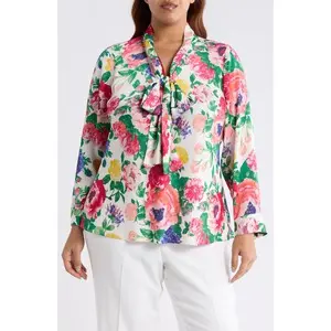 Tahari Asl Long Sleeve Blouses For Women