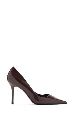 Mango Pointed Toe Pump - Chocolate