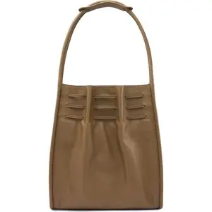 BEHNO Large Leather Hobo Bag - Palm