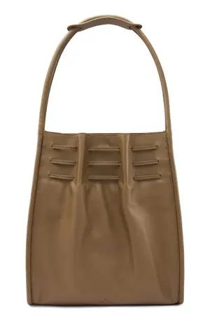 BEHNO Large Leather Hobo Bag - Palm