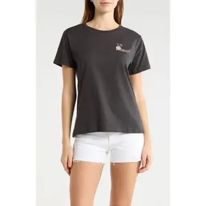Rip Curl Tide Line Standard Graphic T-shirt - Washed Black