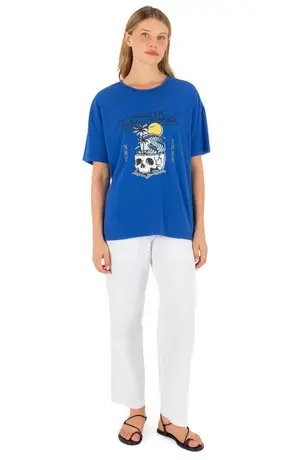 Hurley Skulltide Crewneck Cotton T-shirt
